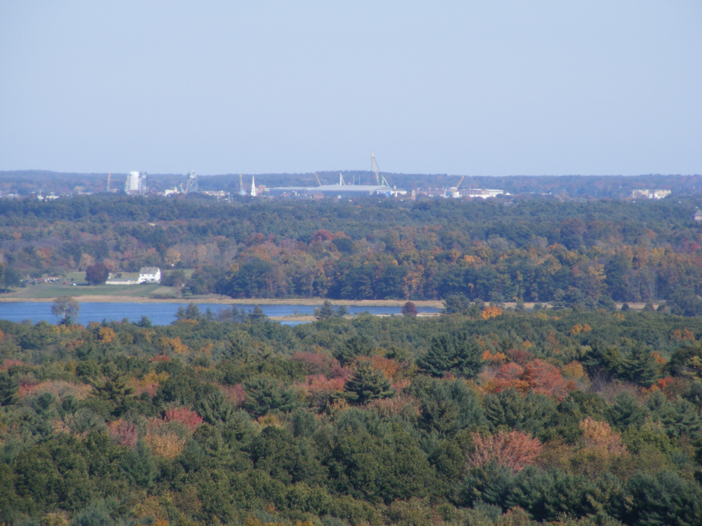 View from Stratham Hill Tower | Granite State Walker